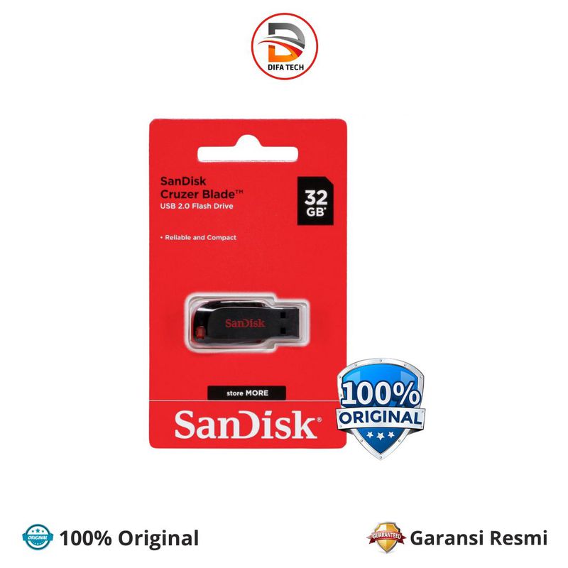 Flashdisk Sandisk Cruzer Blade 32GB