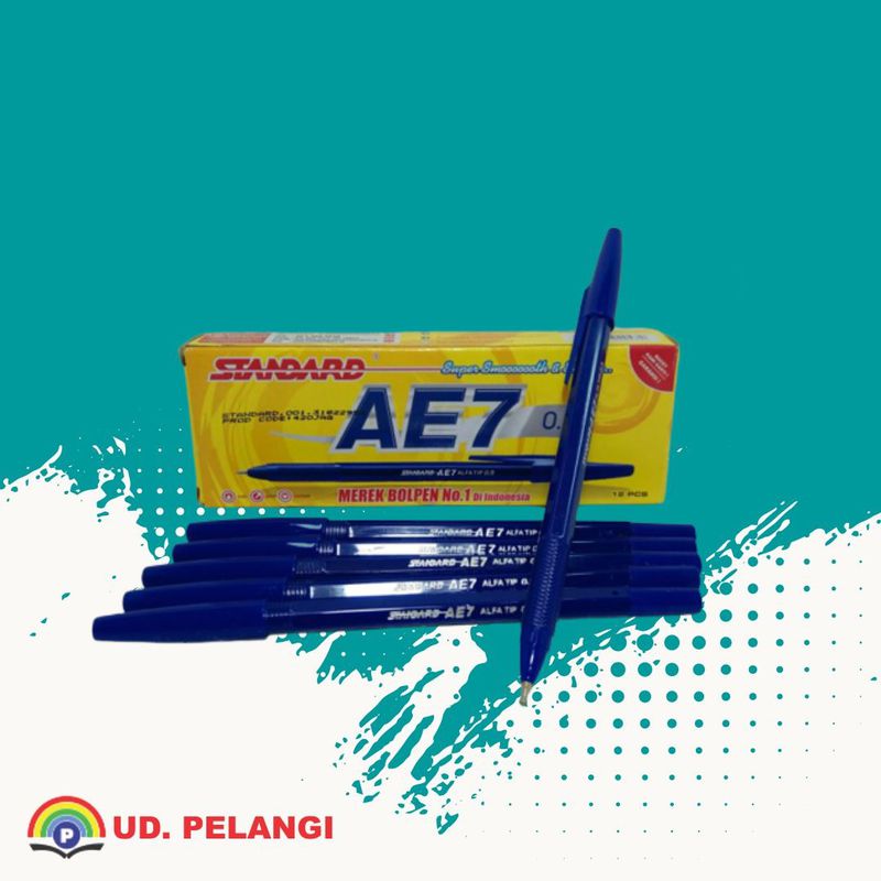 BALLPOINT STANDARD AE7 - BIRU