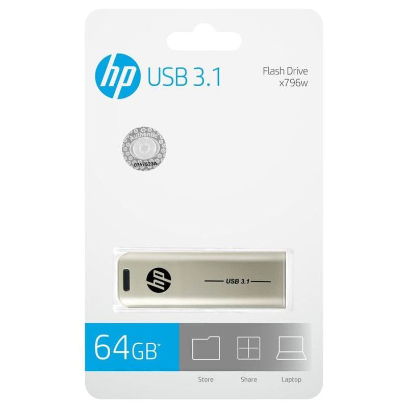 FLASH DISK HP USB X796 USB 3.1 Original - 64 GB