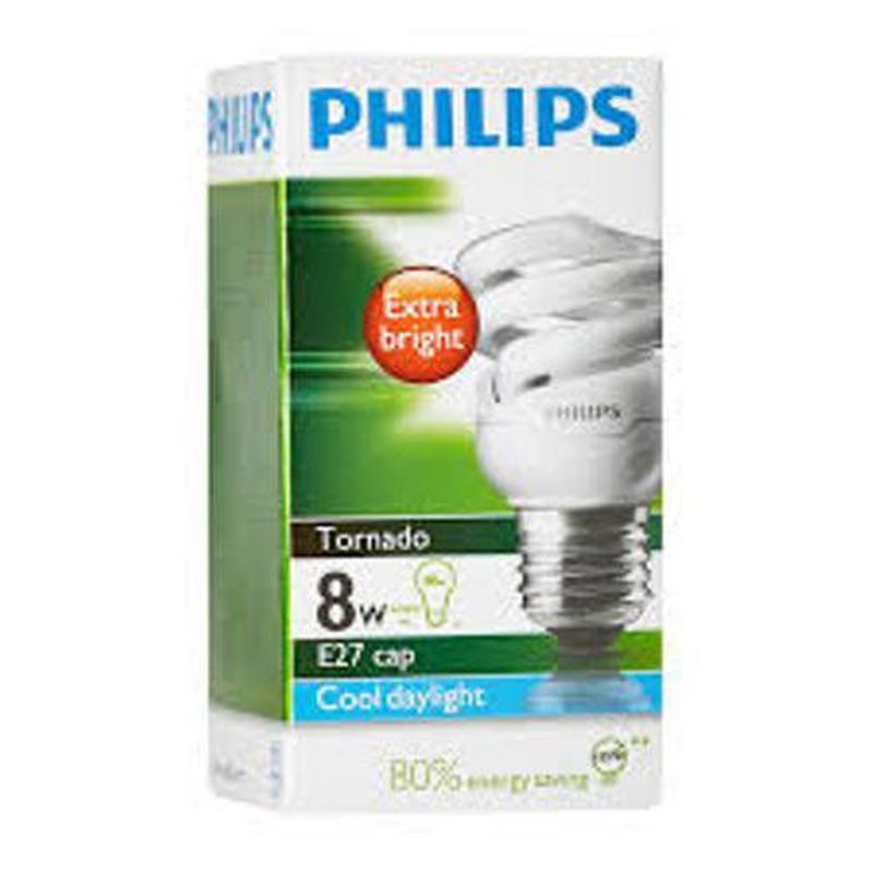 PHILIPS Tornado 8W CDL E27