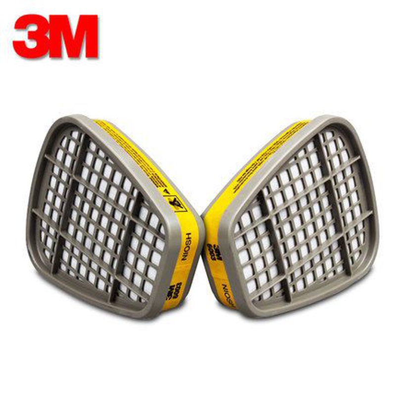 3M 6003 Cartridge Filter Mask Respirator