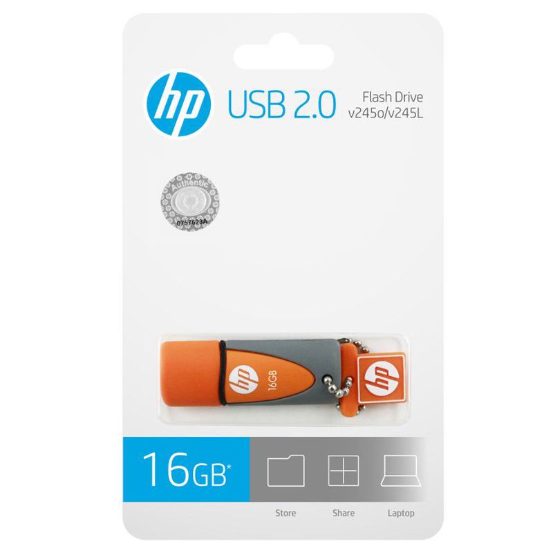 FLASHDISK HP V245u - Ungu - 32 GB
