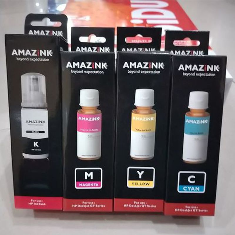 Tinta Amazink HP - Varian Warna - Kuning
