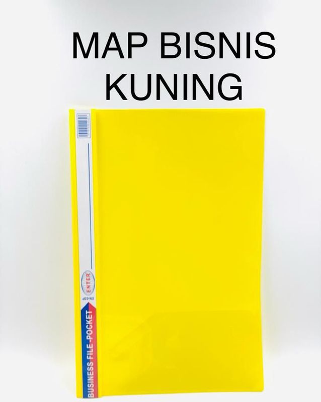 Map bisnis file tebal kuning