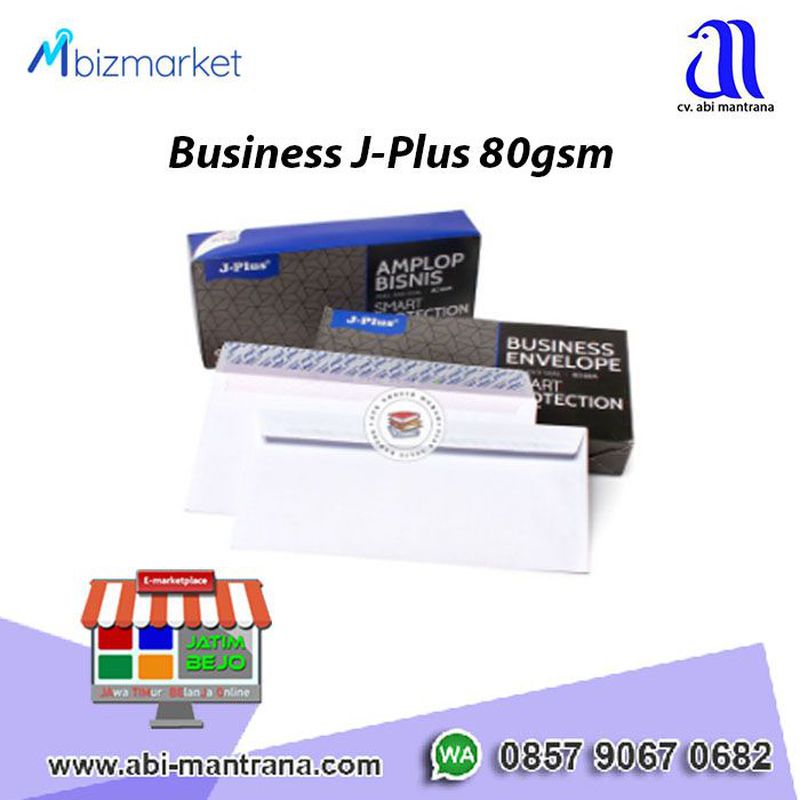 Amplop Business J-Plus 80gsm 100s