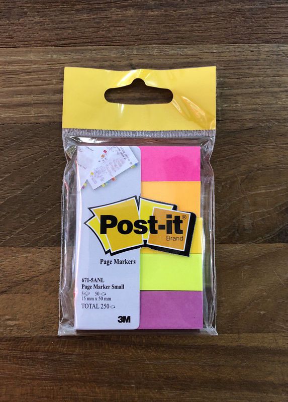 Post it Page Marker