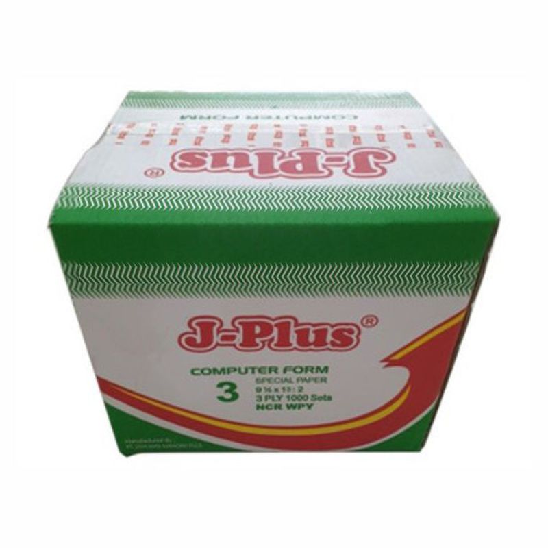 Kertas NCR 9,5 x 13 CF Jplus Folio 3 ply