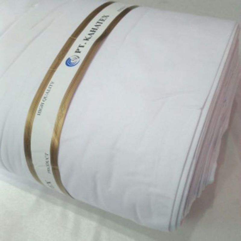 Kain Katun Putih Polos