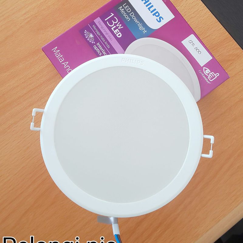 Lampu Led downlight Philips Meson 13 watt cahaya semi putih