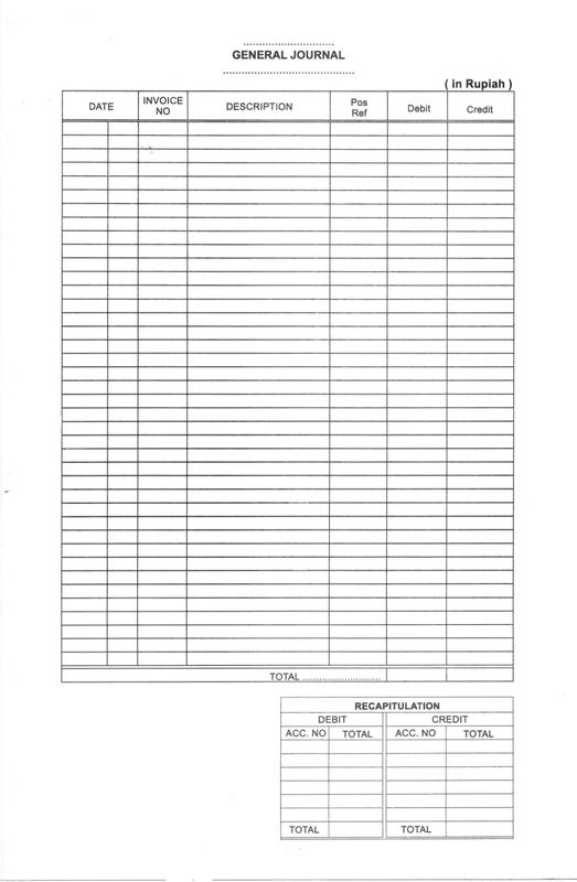 Form General Journal