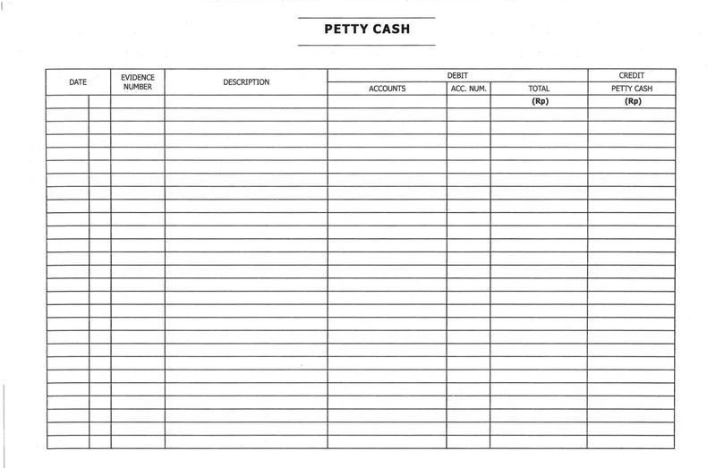 Form Petty Cash