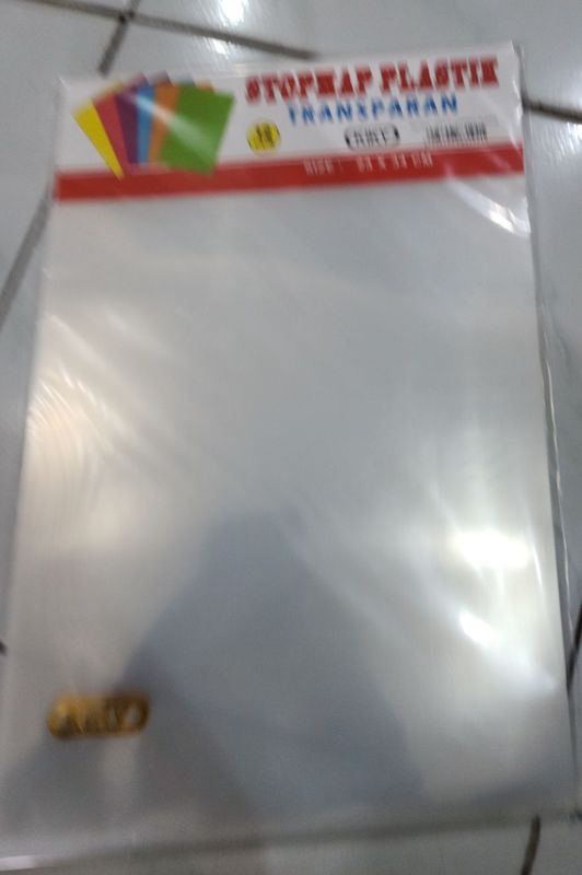 Stop map plastik mika ... M