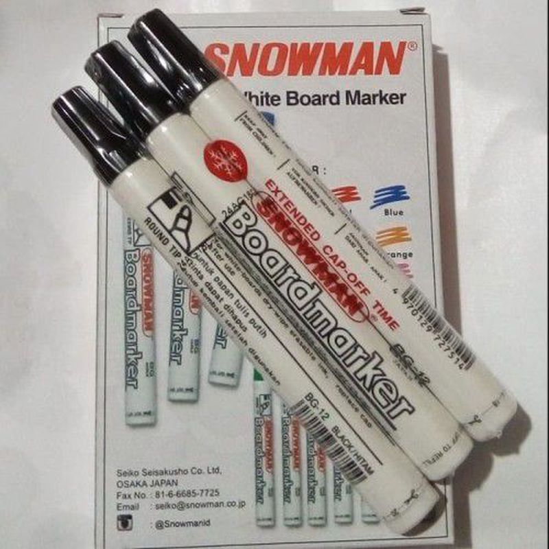 SPIDOL SNOWMAN BOARDMARKER