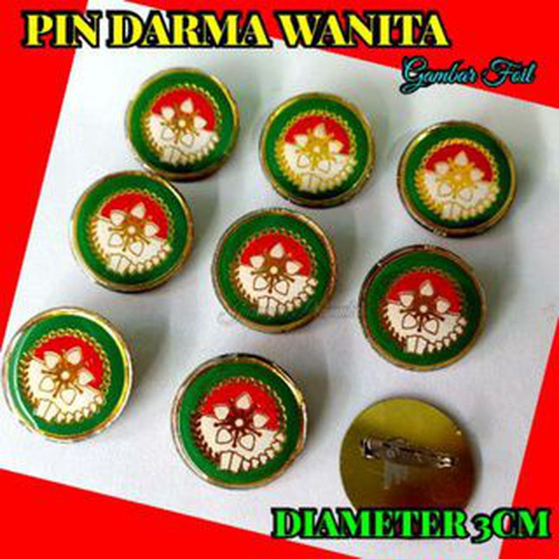 pin dharmawanita persatuan termurah terlaris harga grosir pin dwp ...