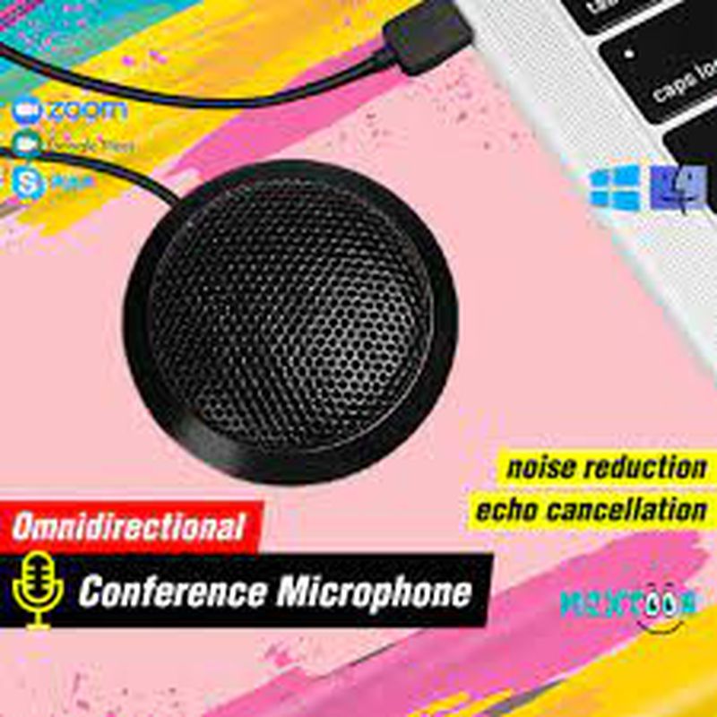 Mic USB U07 Microfon Condenser External Untuk Laptop PC Komputer