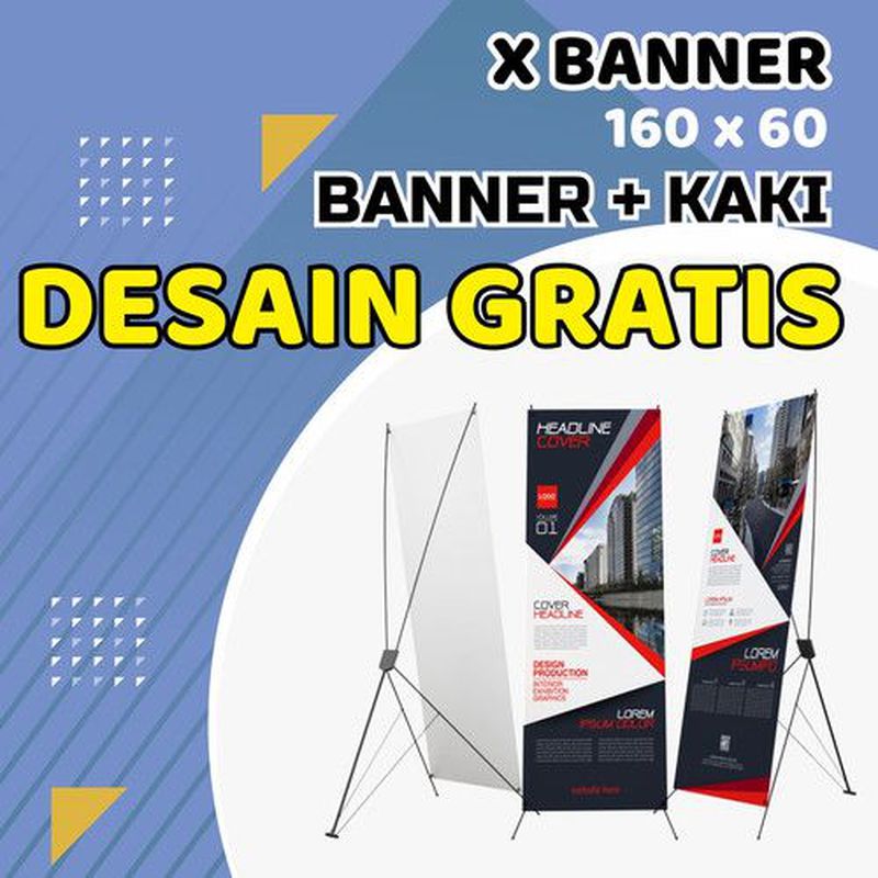 Cetak X-Banner