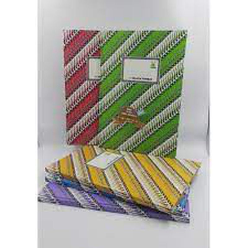 Buku Tulis ukuran Folio, 1 buku isi 100 lembar