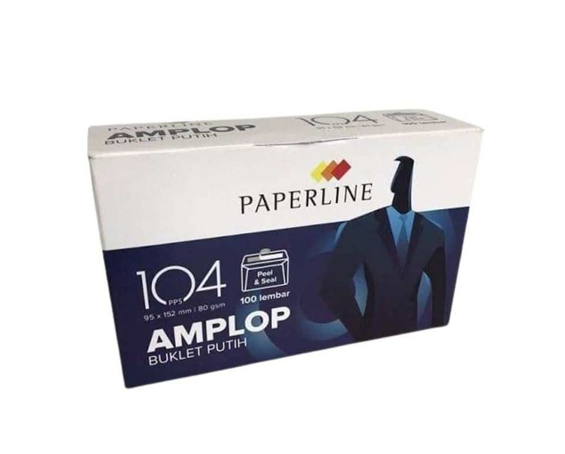 Amplop Putih Seal Paperline Tanggung Sedang 104 PPS