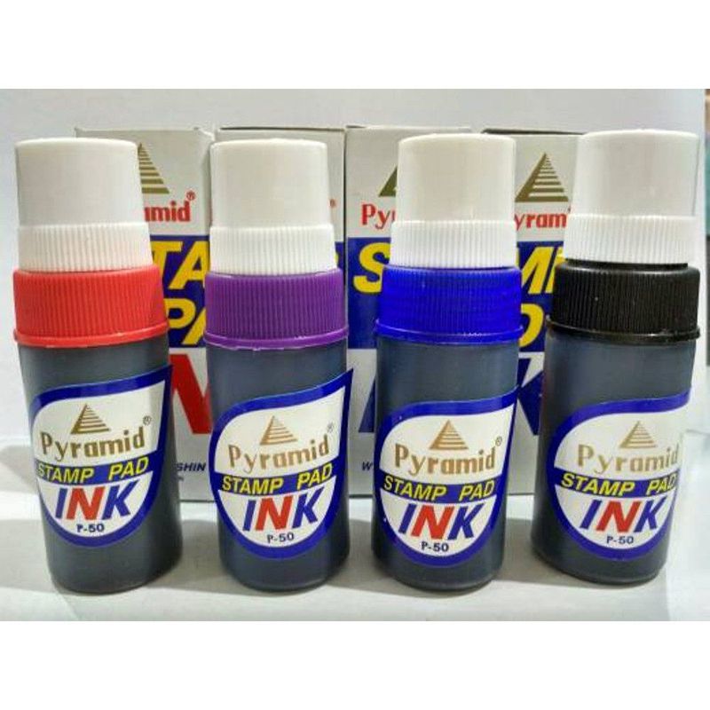 Tinta Stempel Pyramid - Biru