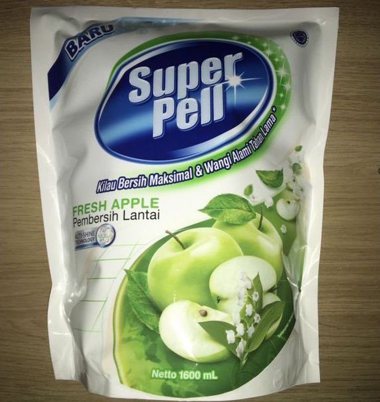 Super Pell Pembersih Lantai Isi Ulang 1800 ml