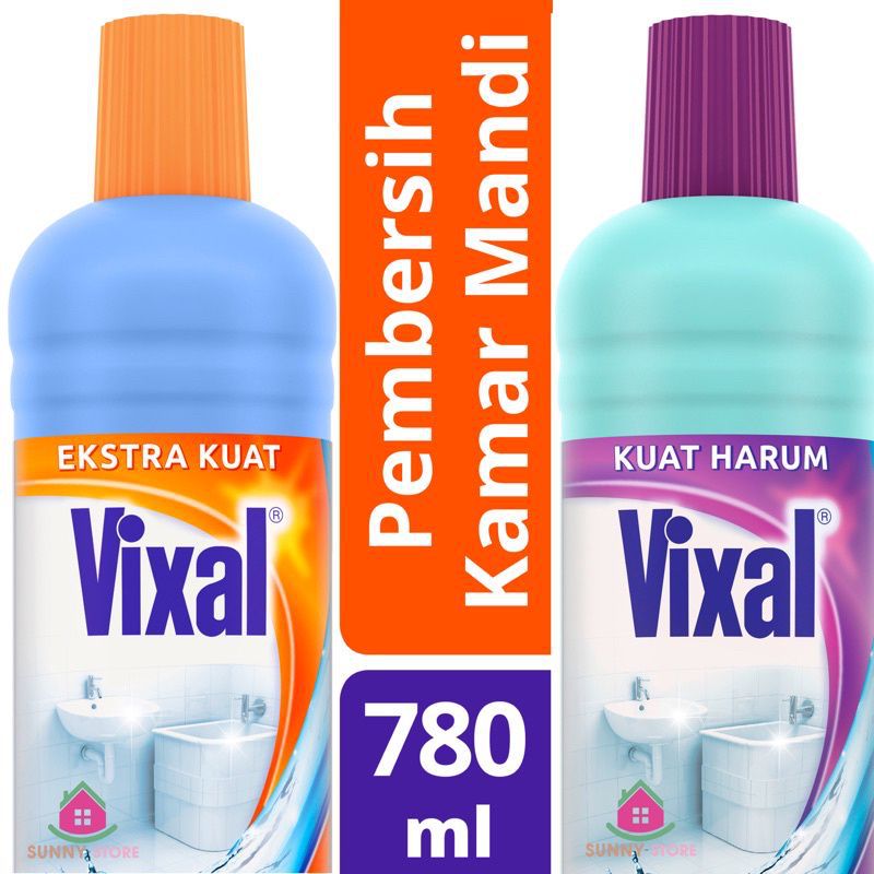 vixal pembersih porselen kamar mandi botol 780 ml