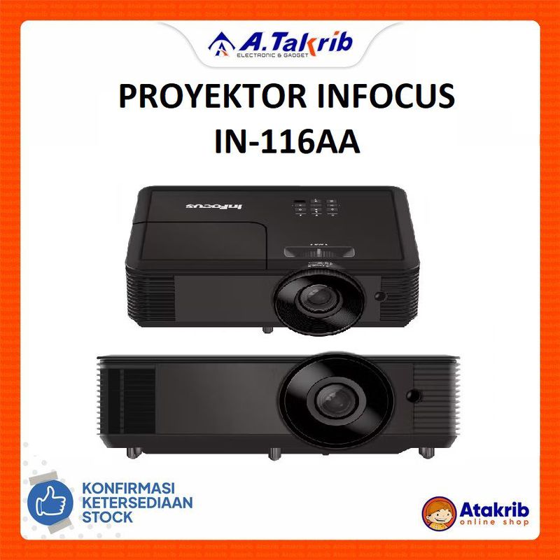 PROYEKTOR MERK INFOCUS, TYPE IN-116AA
