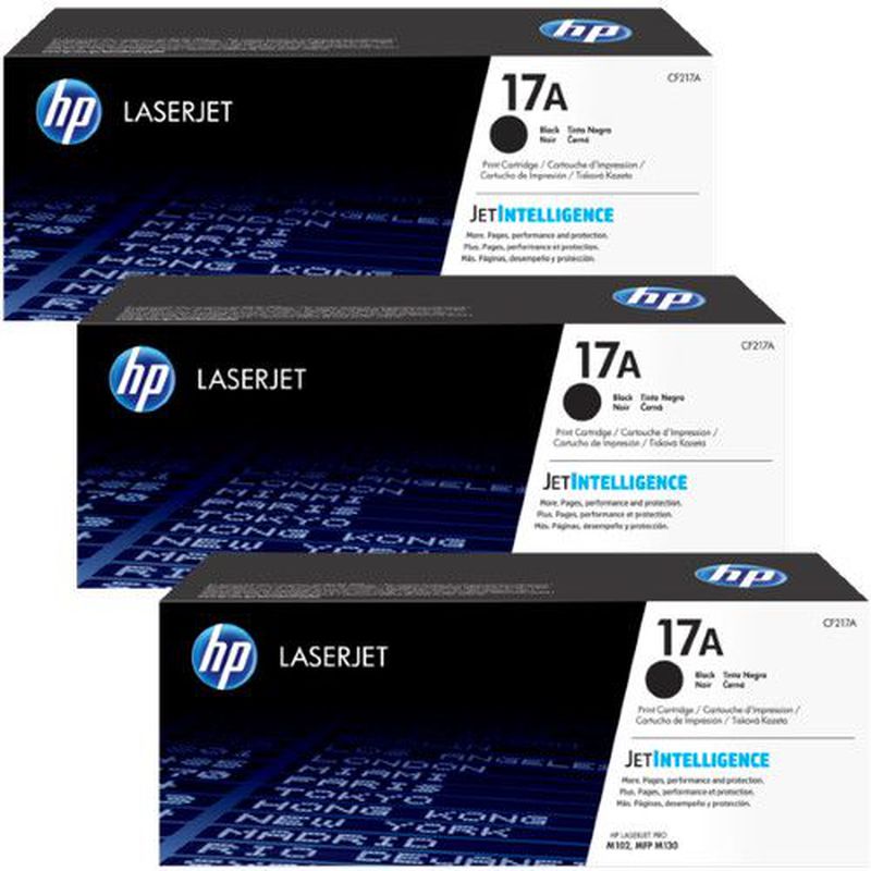 HP 17A Black Original LaserJet Toner Cartridge