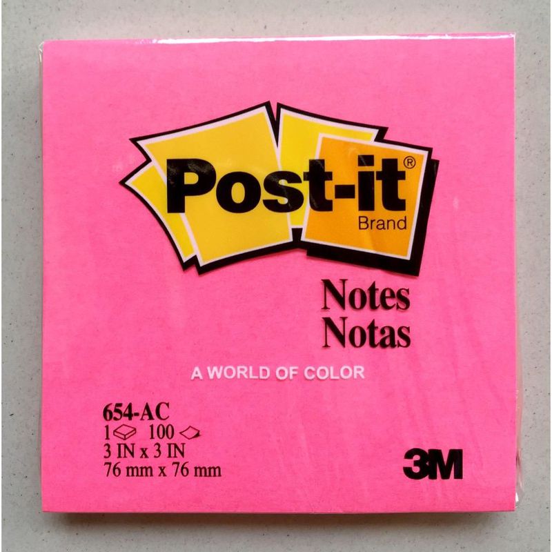 Post It 654 AC Colors