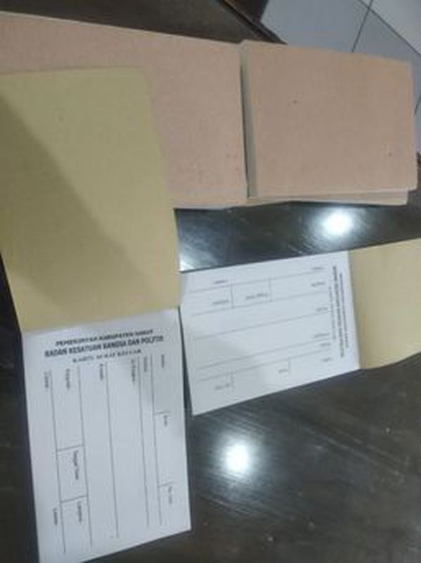 Kartu Surat Masuk (Cetak Custom)