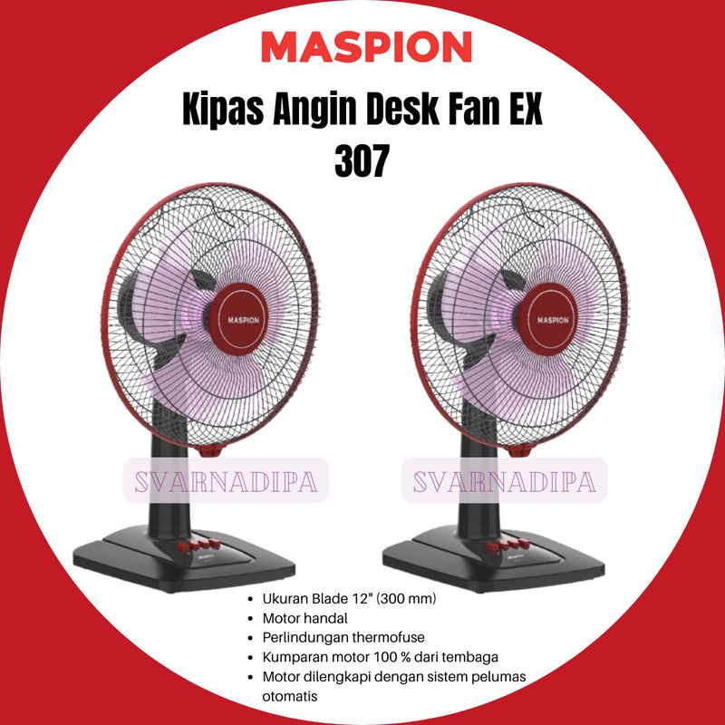 MASPION KIPAS ANGIN DESK FAN EX 307