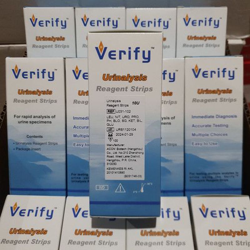verify strip urine 10p