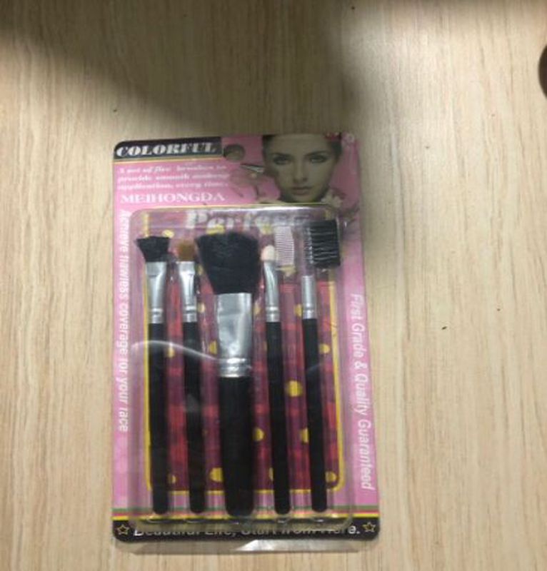 kuas wajah meihongda 5 in 1