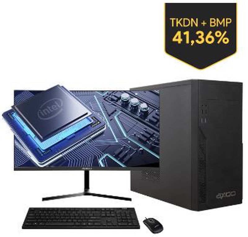 Axioo MyPC Pro J3 (4S1-22) i3-10100 4GB 128GB