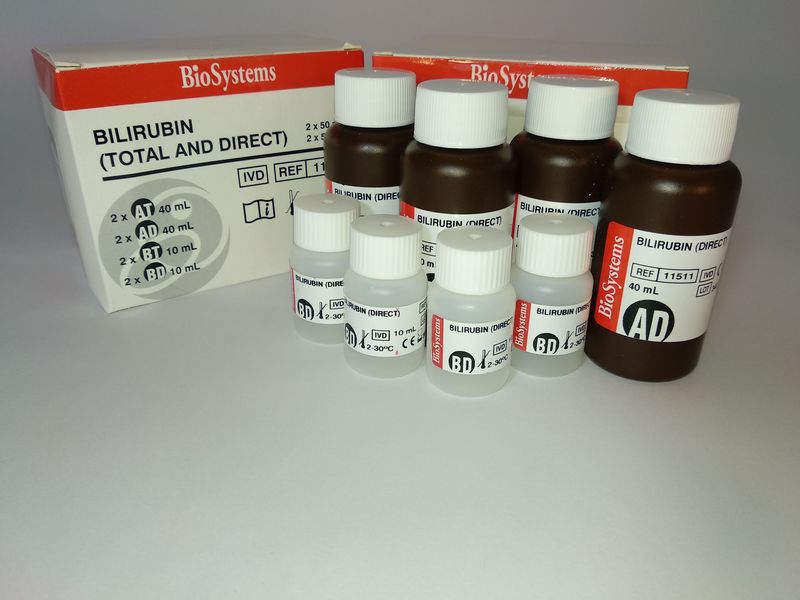 Reagent Bilirubin (Direct & Total) DPD BA Dedicated - Total600mL