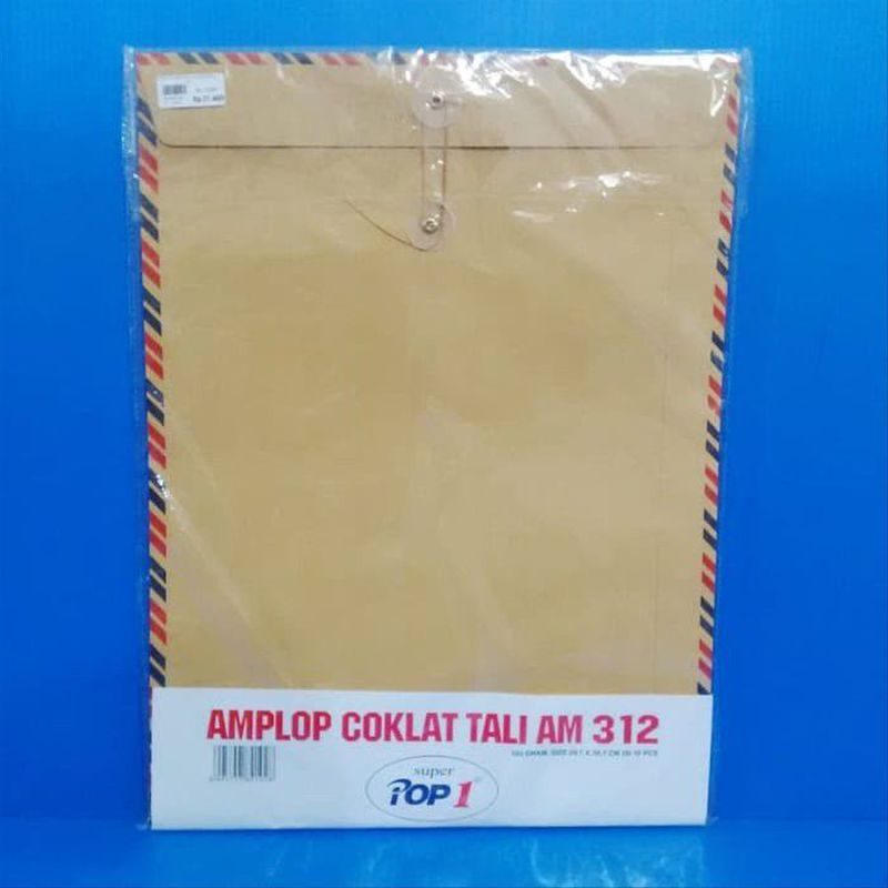 AMPLOP COKLAT TALI AM 312