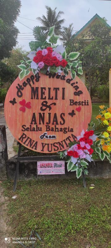 Papan Bunga Baby Rustik
