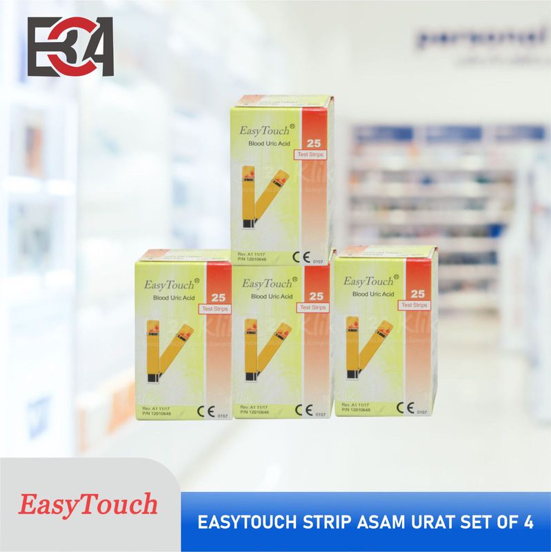 EASY TOUCH STRIP URIC ACID SET OF 4