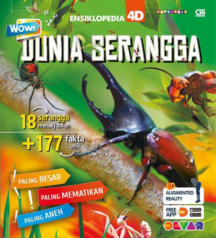 ENSIKLOPEDIA 4D : WOW DUNIA SERANGGA