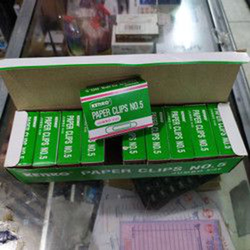 Penjepit Kertas Paper Clip Trigonal No.5 kotak kecil