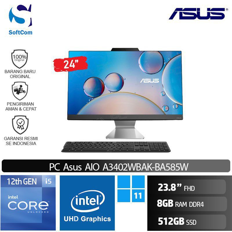 ASUS PC AIO A3402WBAK-BA585WS