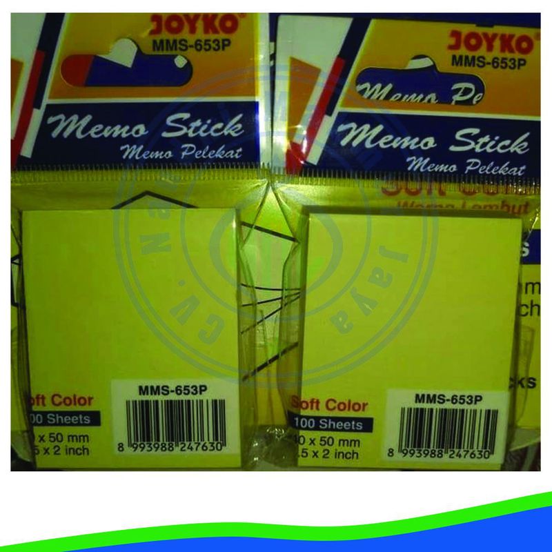 POST IT / STICK NOTE / MEMO MERK JOYKO 653