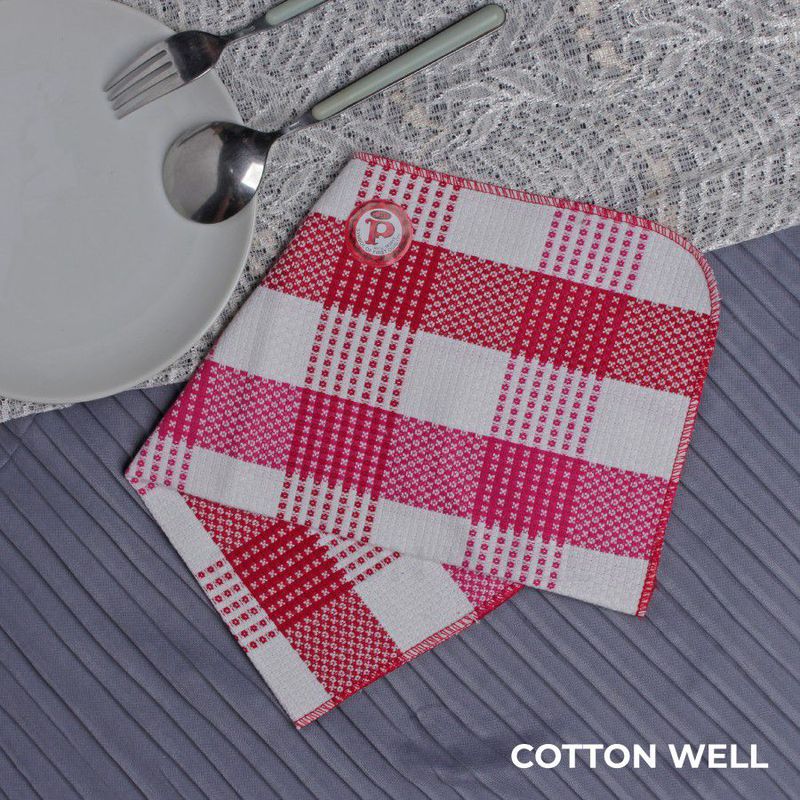 LAP MEJA KAIN KATUN (Isi 5 buah) 35x35 cm