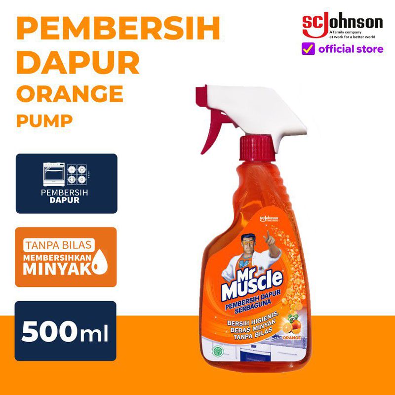 Mr. Muscle Pembersih Kitchen - Botol 500ml