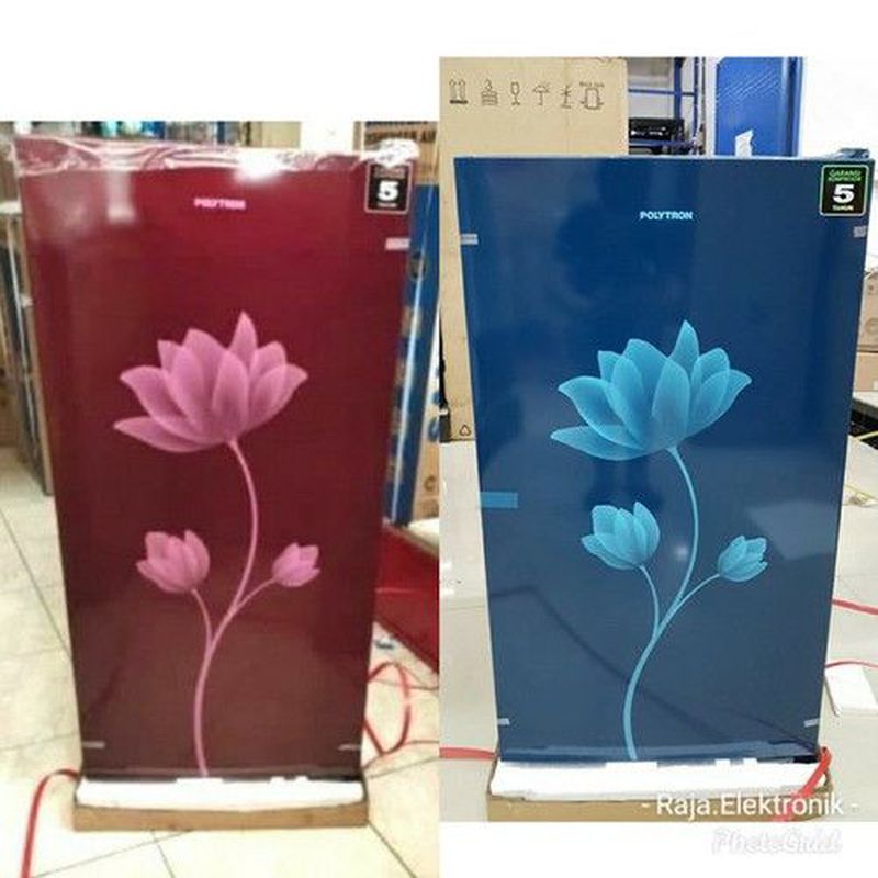 KULKAS POLYTRON PRB-189 - Biru