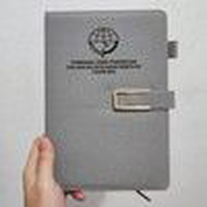 Notebook Agenda Kulit Ukuran A5 | Buku Catatan Kerja Cover Kulit A5 ...