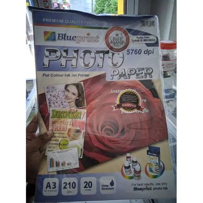 K FOTO A3/20S 190/210gsm (GLOSY) BLUE PRINT