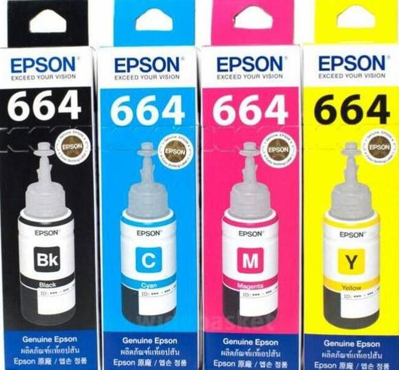 TINTA EPSON 664 - Biru