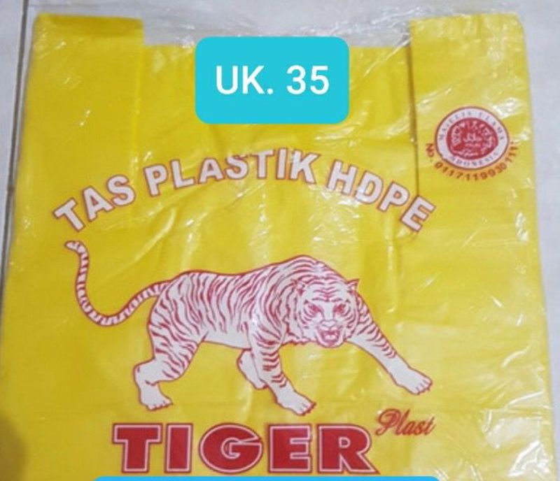 Kantong Plastik Kuning 10kg Tiger