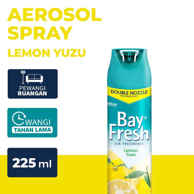 Bayfresh Aerosol Spray Kaleng 225mL - Coffee