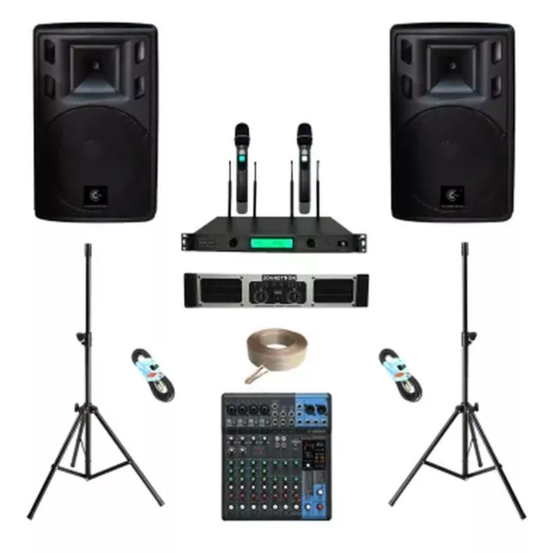 Sewa 1 Set peralatan sound sistem untuk acara dengan operator